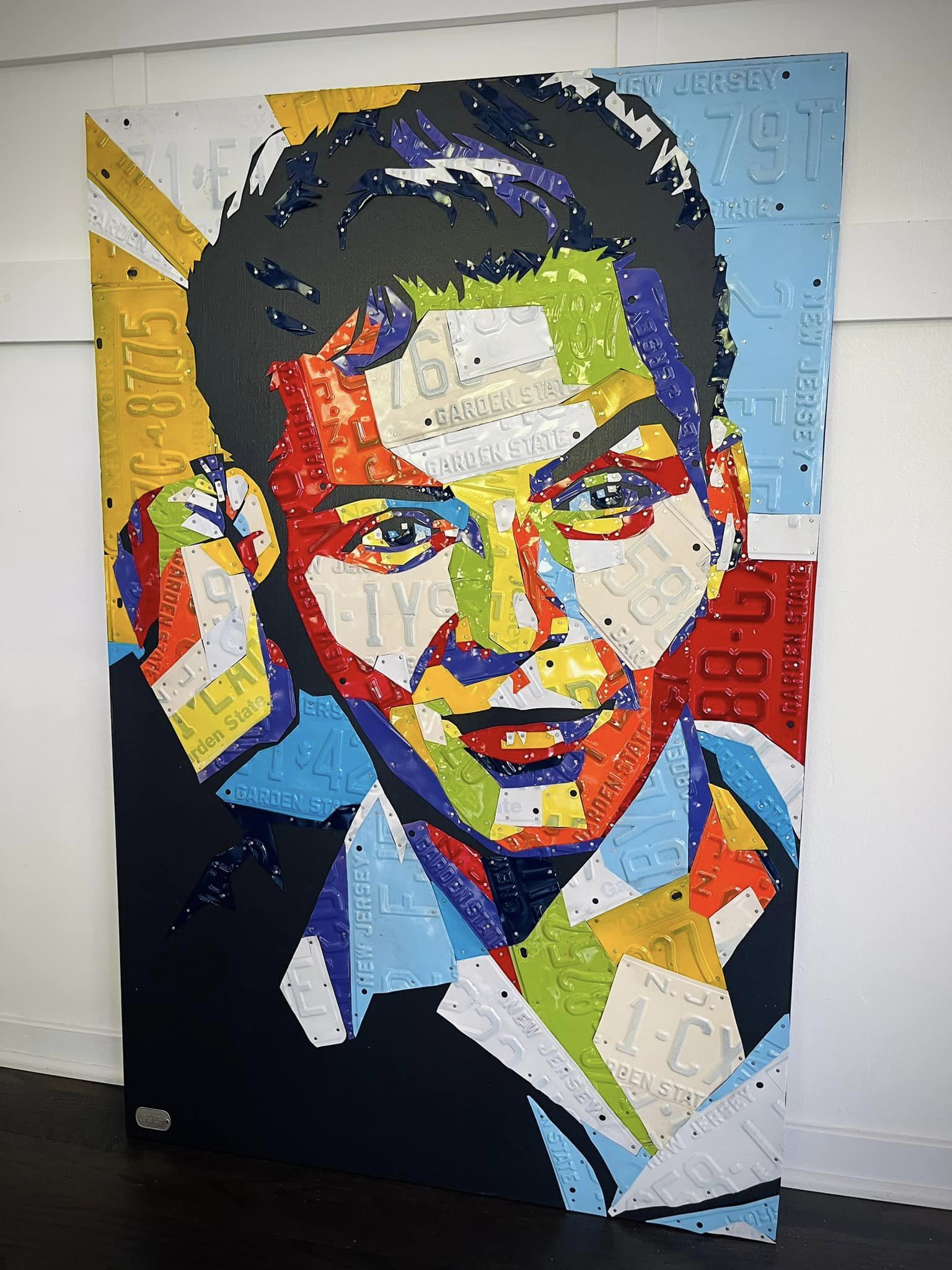 Young Frank Sinatra Portrait Handmade Original – Design Turnpike LLC