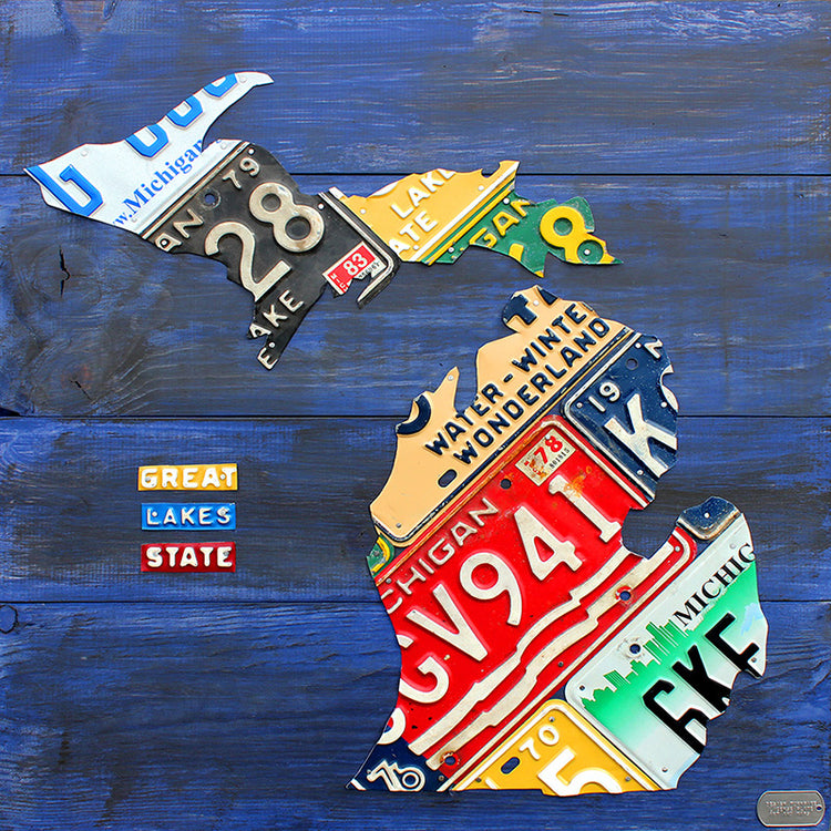 Commissioned State License Plate Maps – Design Turnpike LLC